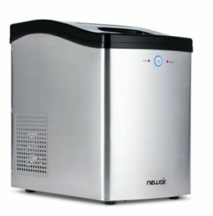 NewAir Nugget Ice Maker, Sonic Speed Countertop Crunchy Ice Pellet ...
