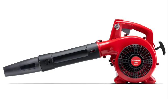 B2000 25-cc 2-cycle 180-MPH 410-CFM Handheld Gas Leaf Blower ...