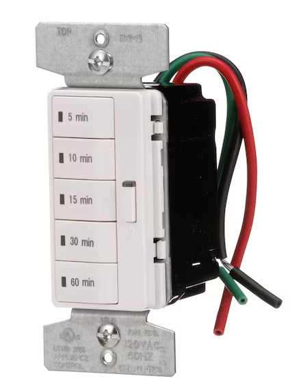 15-Amps 120-volt In-wall Countdown Lighting Timer - StealDeals Inc