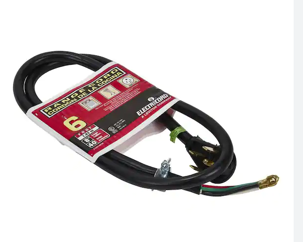 4 WIRE RANGE CORD 6-FT - StealDeals Inc