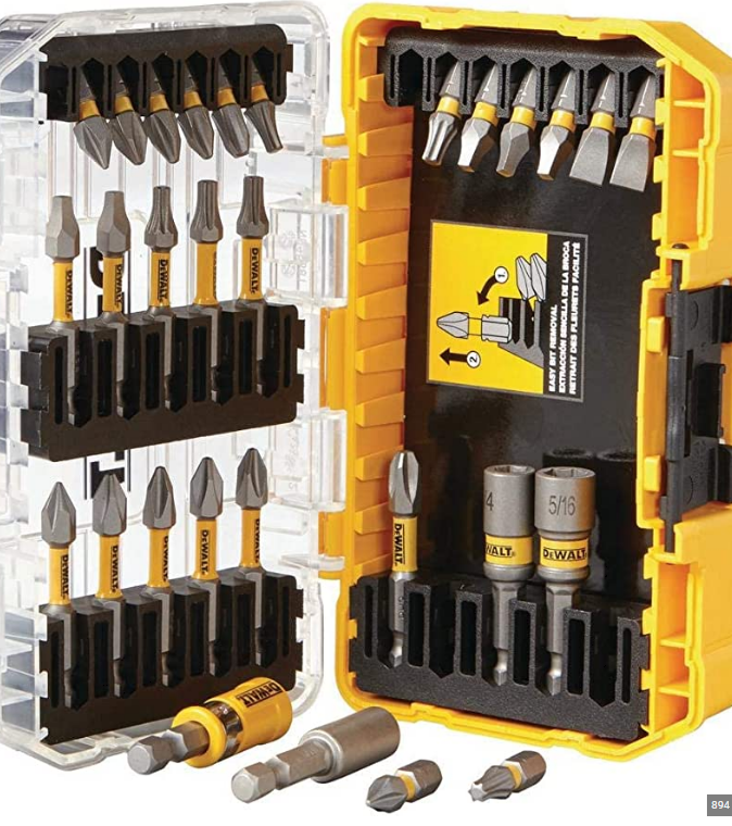 DW 30PC TG DRIVE BIT SET - StealDeals Inc
